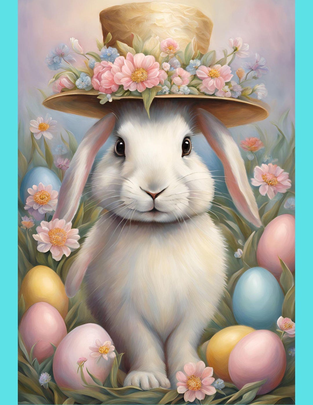 Easter Prints, Digital Frameable Prints, Easter Scrapbooking, Paper ...