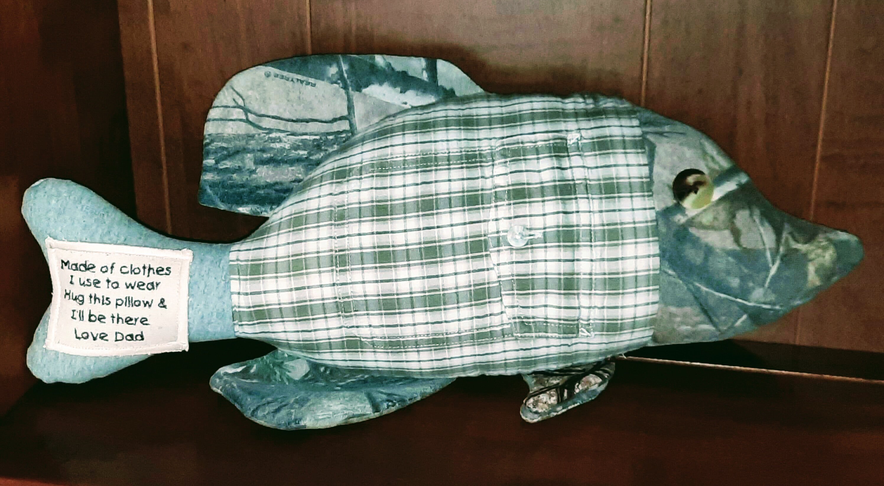 Keepsake Fish, Memory Stuffed Animal, Plushy - Etsy