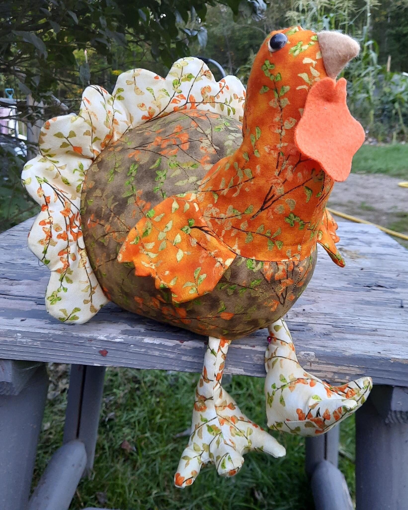 Tom the Turkey Stuffed Animal - Etsy