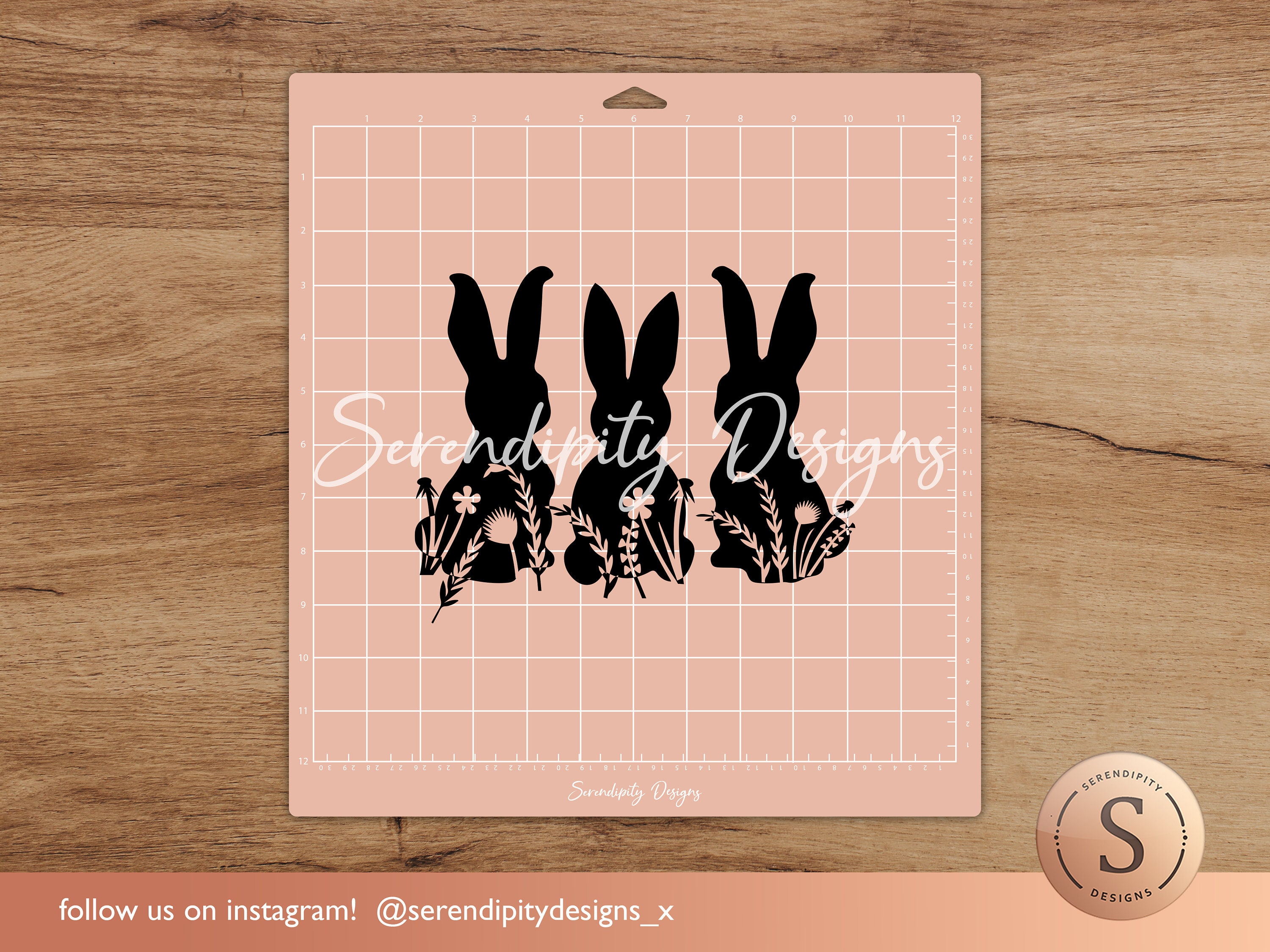 Easter Svg, Easter Bunny Svg, Bunny Silhouette, Three Bunnies Svg ...