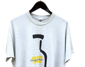 Absolut Vodka Shirt - Etsy