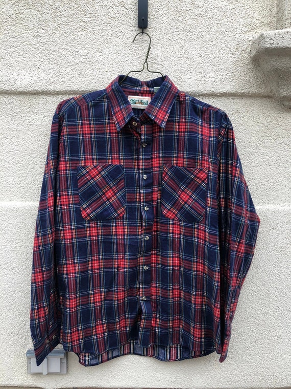 vintage trails end plaid - Gem