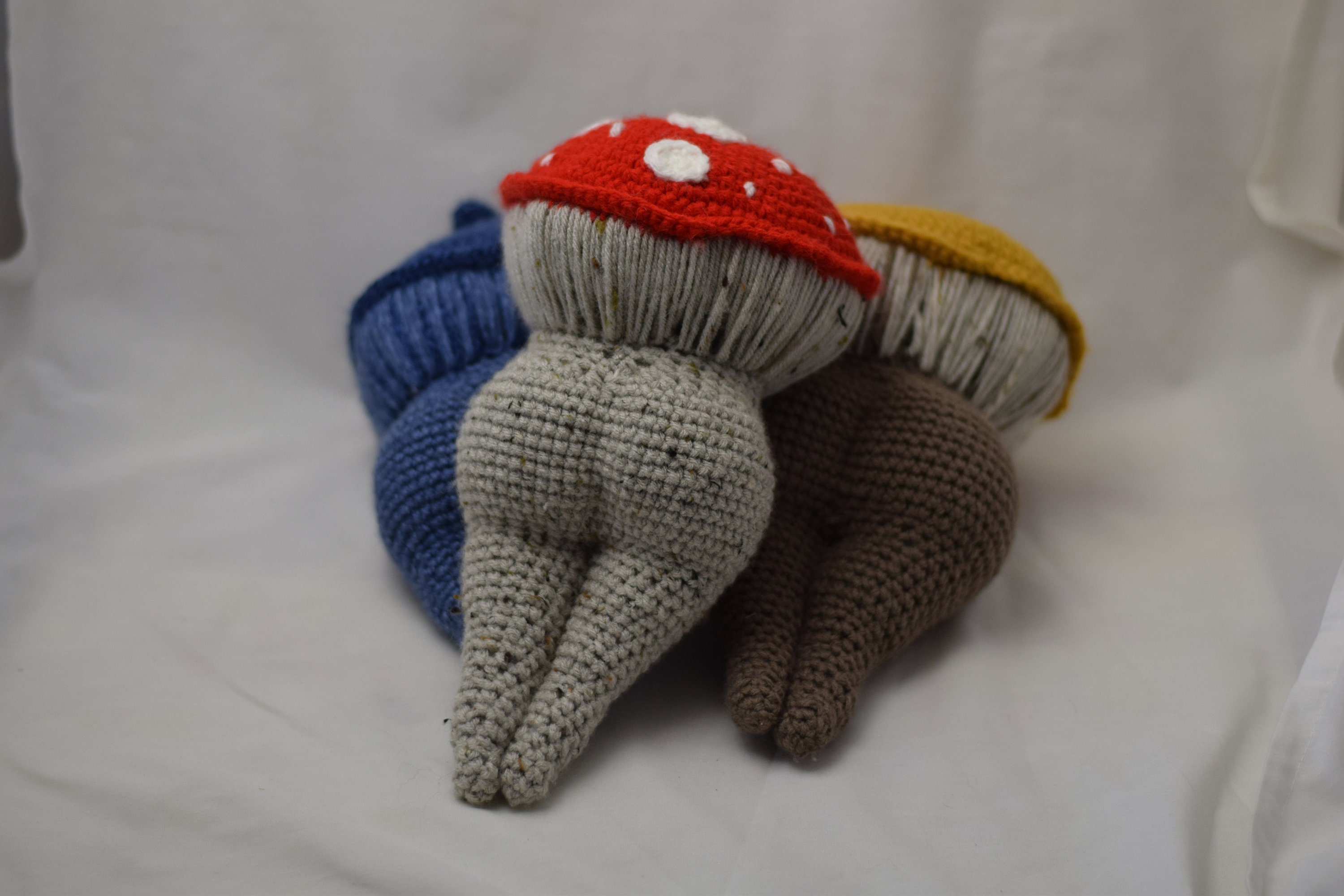 Custombutt Shroom Plush Handmade Crocheted Thicc Mushroom - Etsy