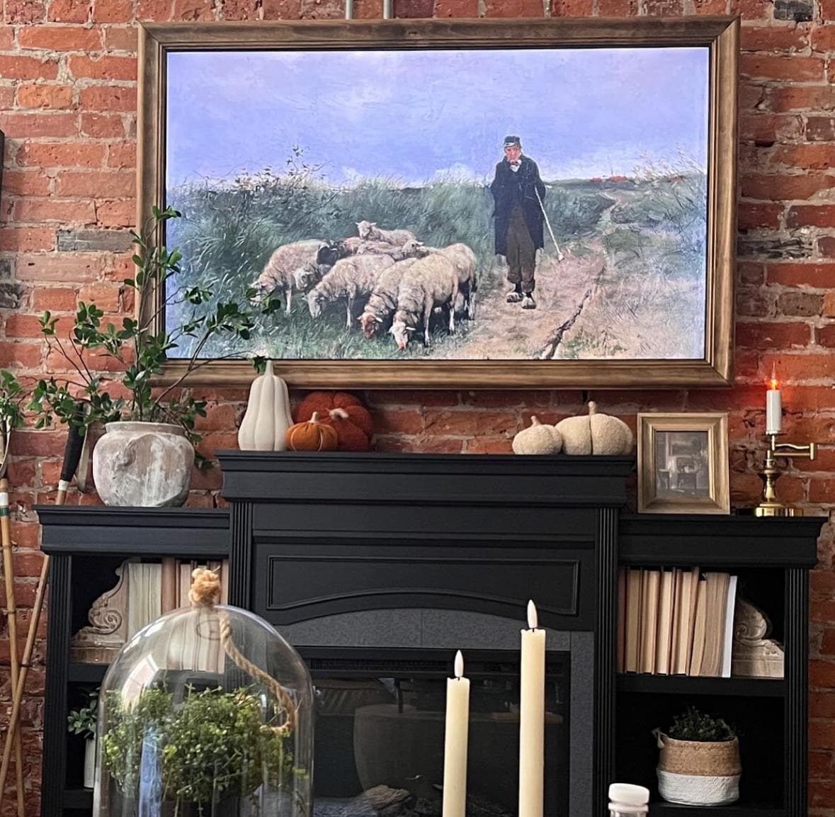 Wood TV Frames, “any TV Brand”, Television Frame, Aesthetic Home Décor ...