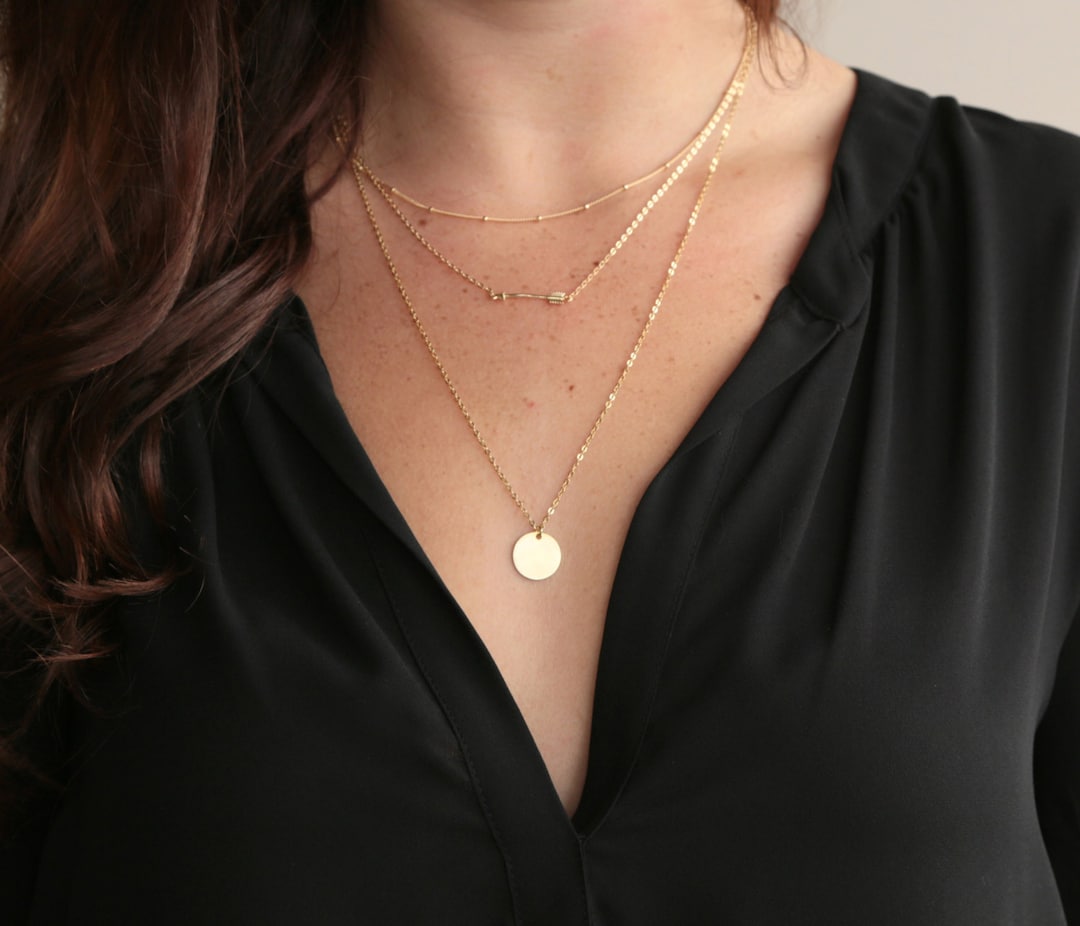 Layered Necklace Set / Layered Necklace / Bridesmaid Gift / Jewelry ...