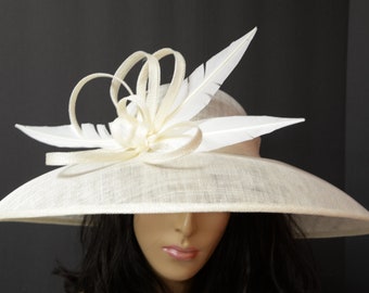Ivory Derby Hat - Etsy