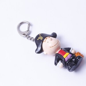 Peanuts, Charlie Brown, Halloween, Black Outfit, Figure, Key Chain, Key ...