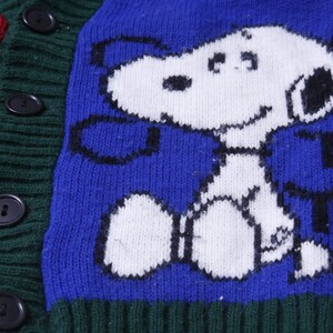 Peanuts, Snoopy, Sweater, Children's, Cardigan, V Neck, Long Sleeve ...