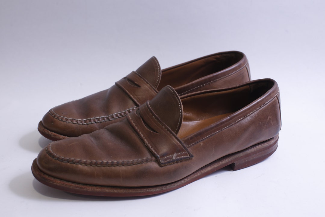 Dainite, Brown, Leather, Loafers, Allen Edmonds, Size 12, Shoes, Slip ...