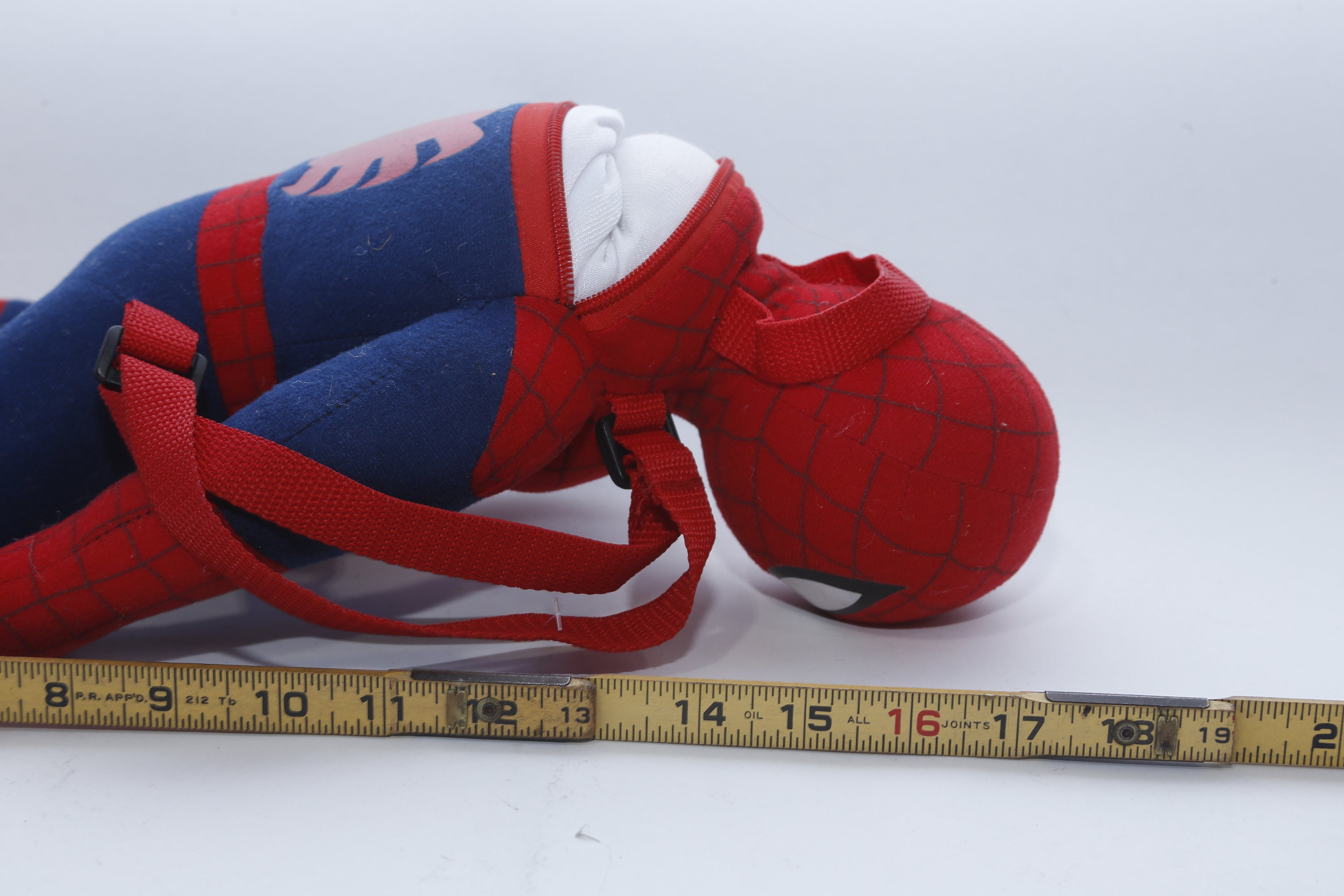 Spider-man, Plush Figure, Backpack, Red-blue, Marvel Comics ...