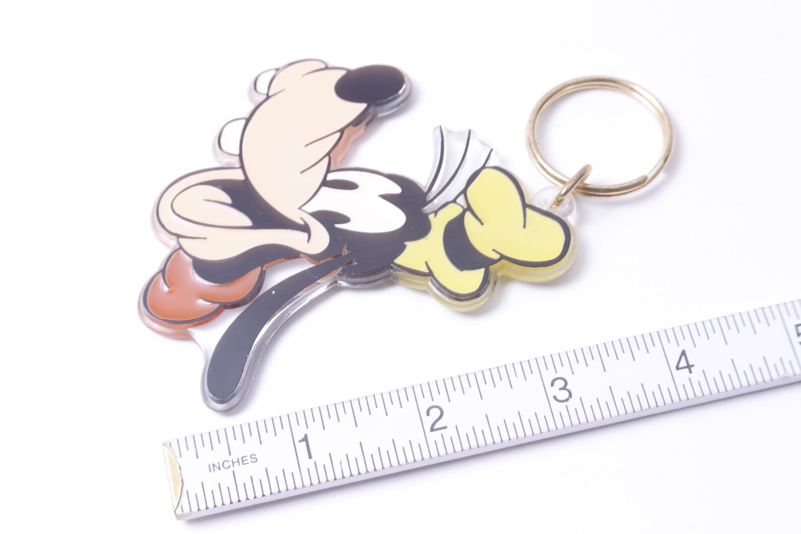 Disney Goofy Smiling Face Figure Keychain Key Ring Key - Etsy