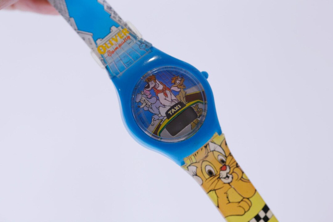 Oliver & Company, Wristwatch, Watch, Digital, 1990s, Vintage ...