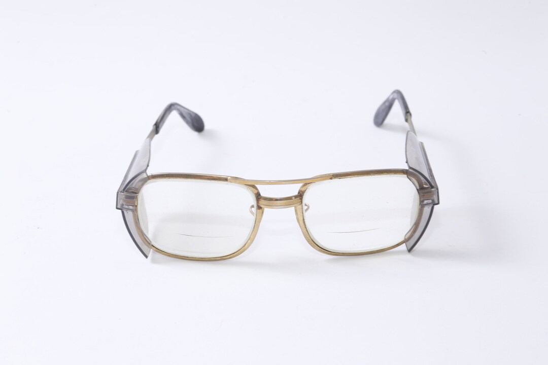 Vintage Eyewear, Safety Glasses, 5", Retro, Fashion, Clear, Outfit ...