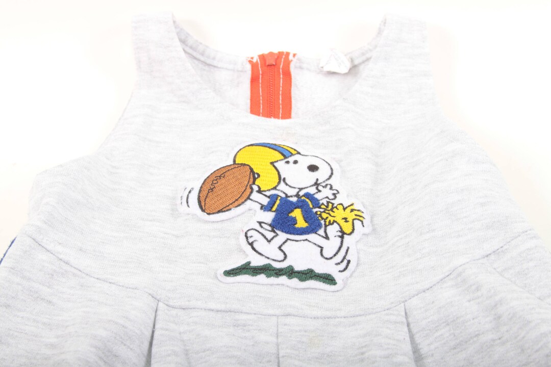 Snoopy, 18 Mos, Overalls, Sports, Football, Grey, One Piece, Suit ...
