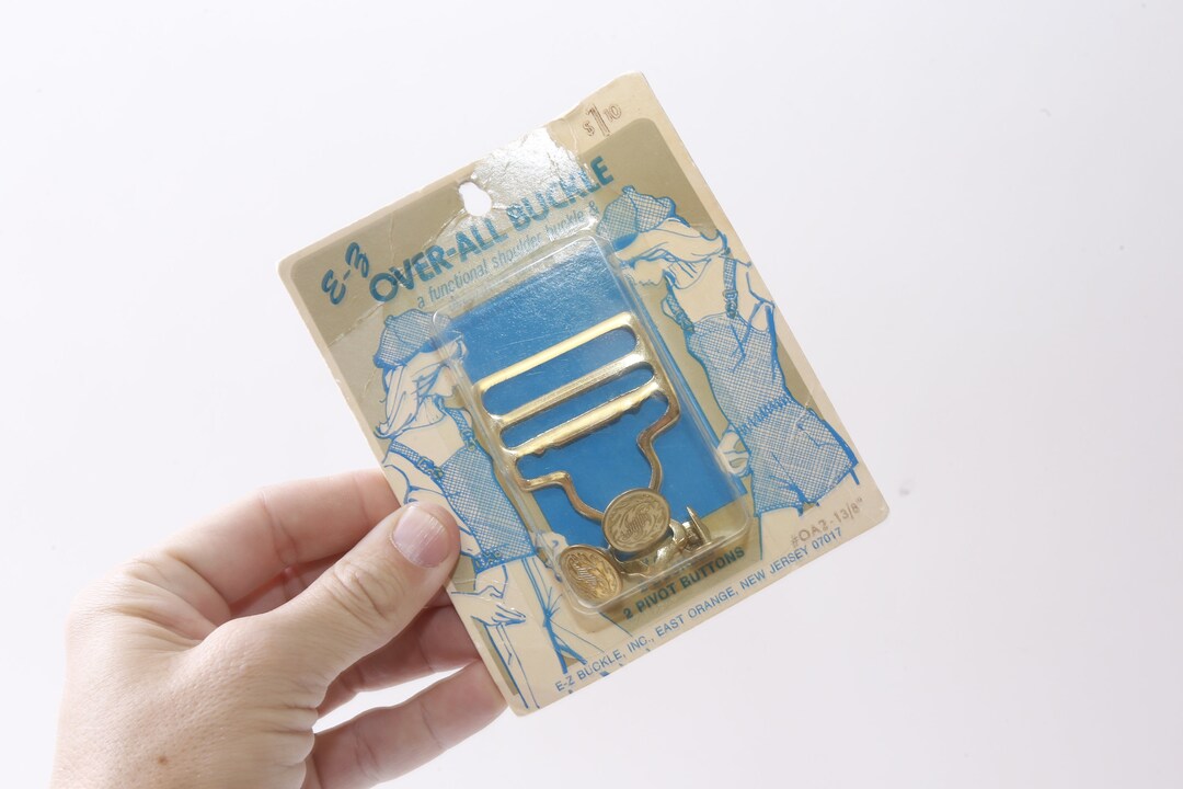 Over-all Buckle, Double Bar Slide Loop, Classic, Simple Decorative ...