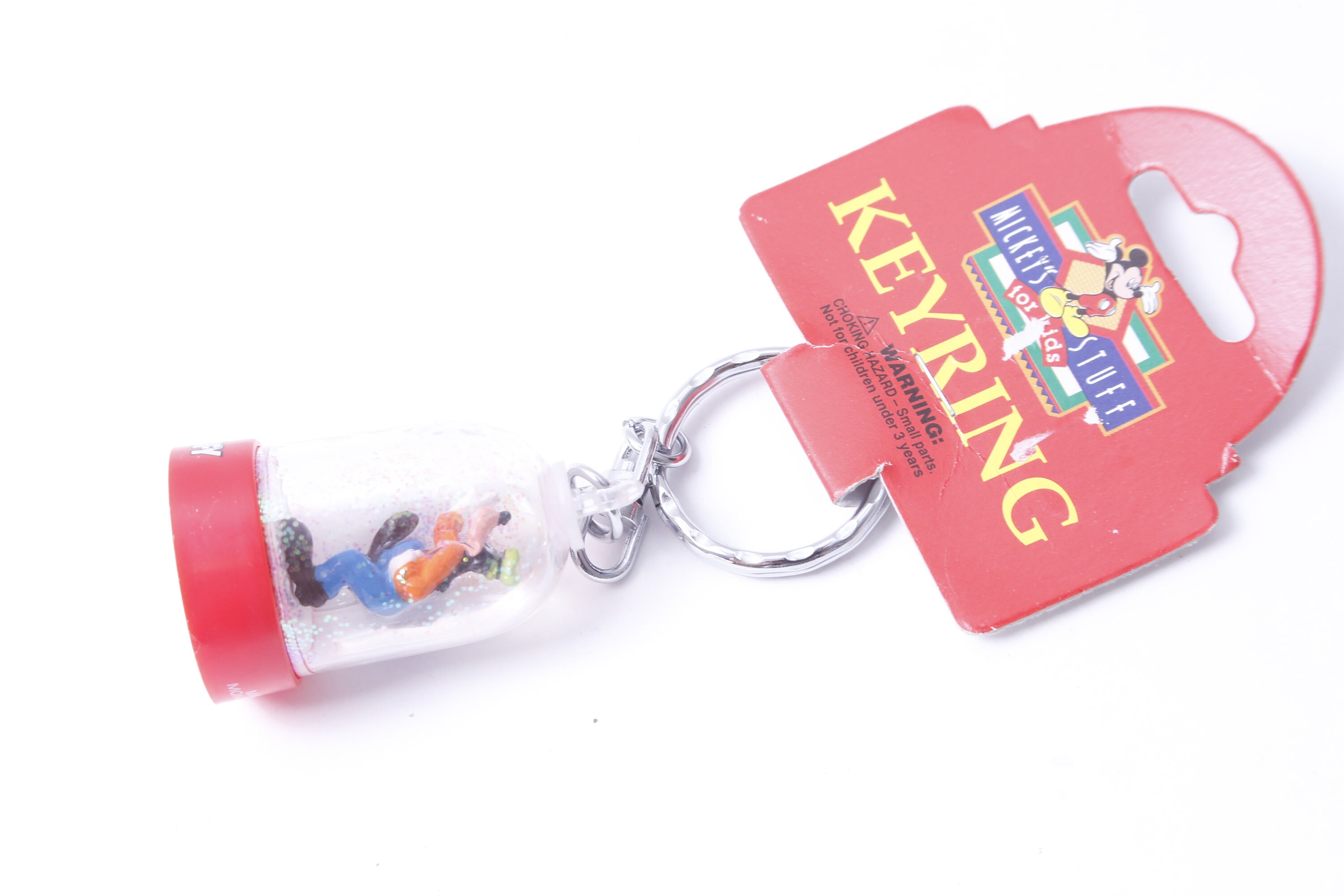Disney Goofy Transparent Cap Snow Keychain Key Ring Key - Etsy UK