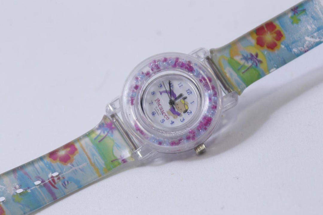 Sanrio, 2002, Pochacco, Wristwatch, Watch, Digital, 1990s, Vintage ...
