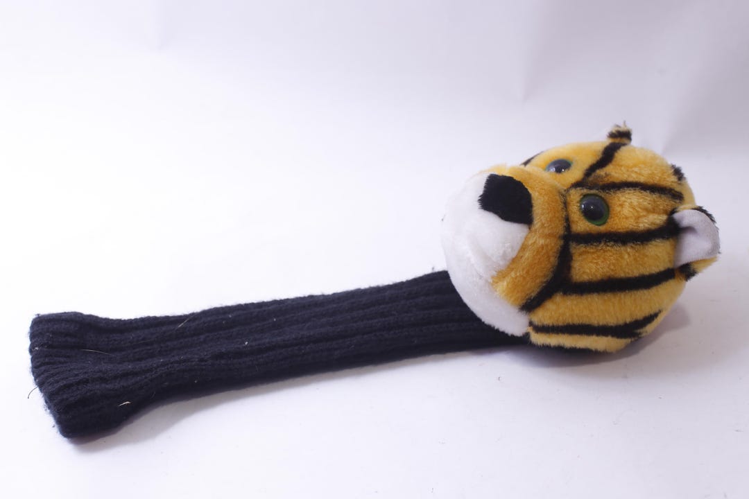 Tiger Golf Club Head, Wood or Driver, Headcover, Eye-catching, Golf Bag ...
