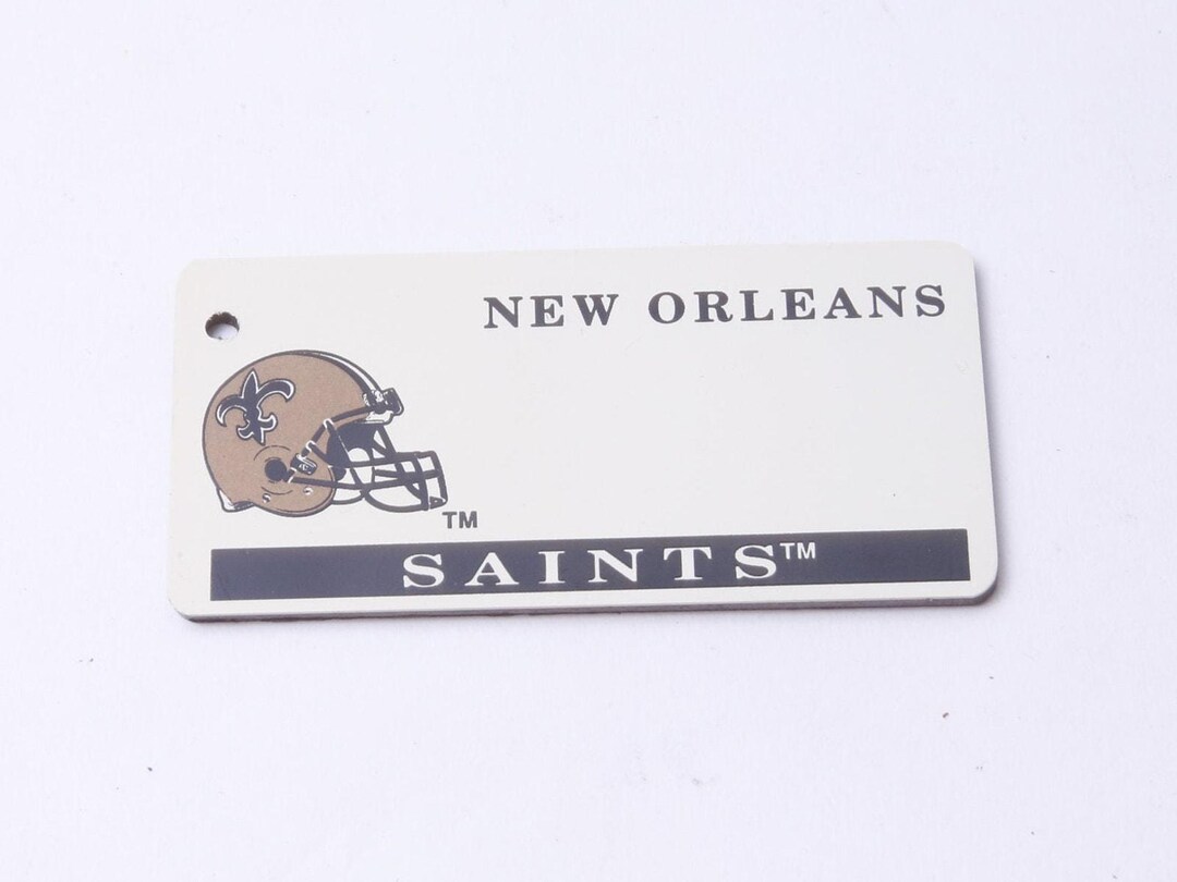 14 Tags New Orleans Saints, NFL, Football, Tag Express, Name Tag ...