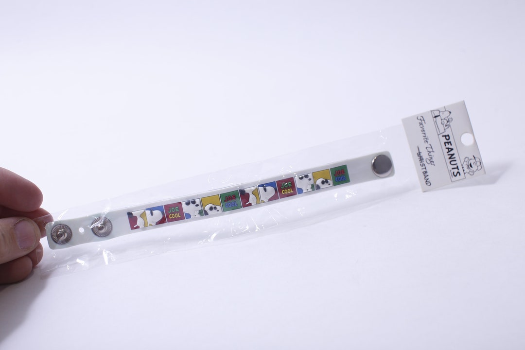 Peanuts, Snoopy, Joe Cool, Wristband, Silicone, Favorite Things ...