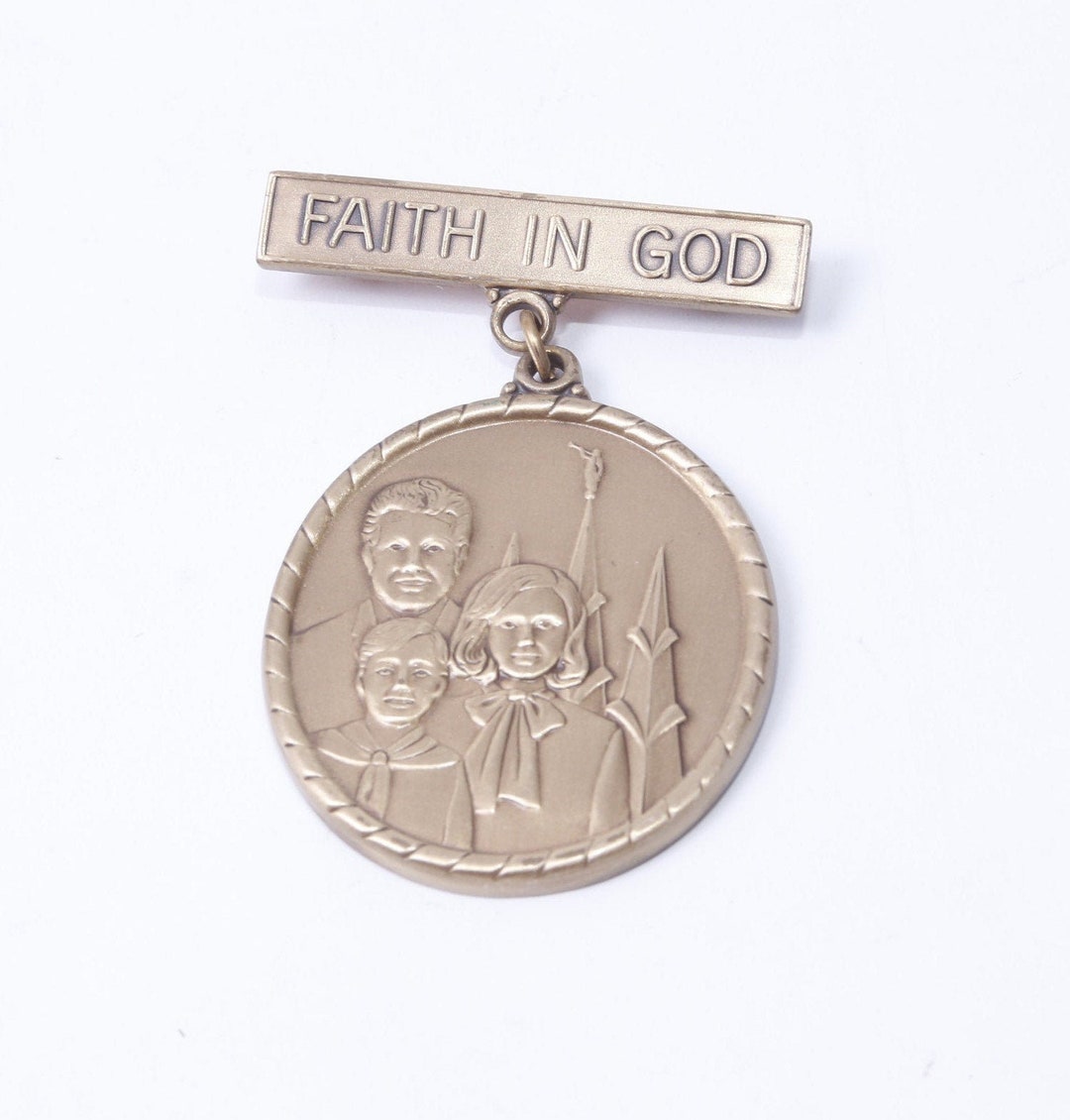 Faith in God, BSA, Boy Scouts, Mormon, Medaillon, Medaille, Anhänger ...