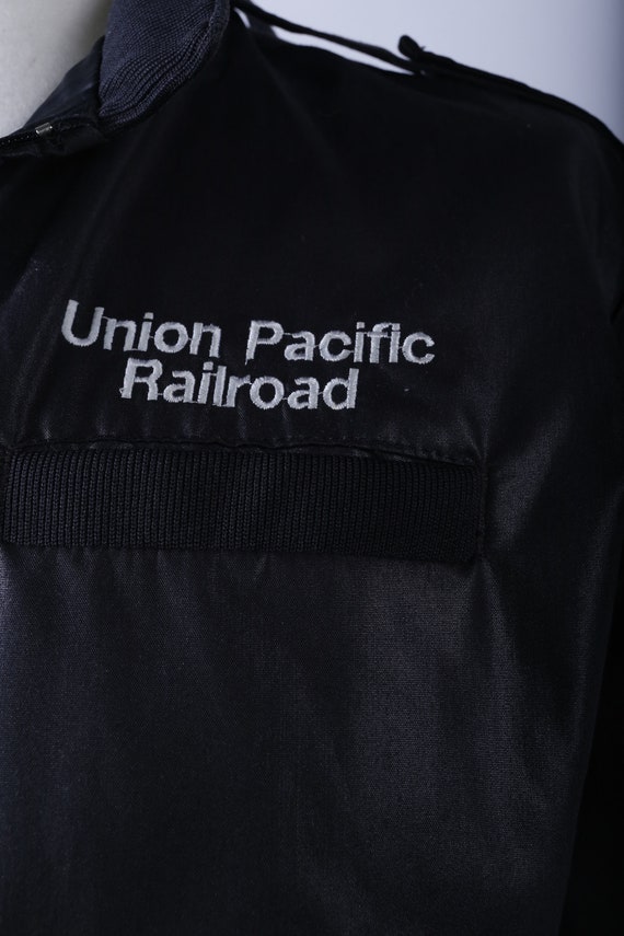 Black Leather Jacket, Union Pacific Railroad, Employe… - Gem