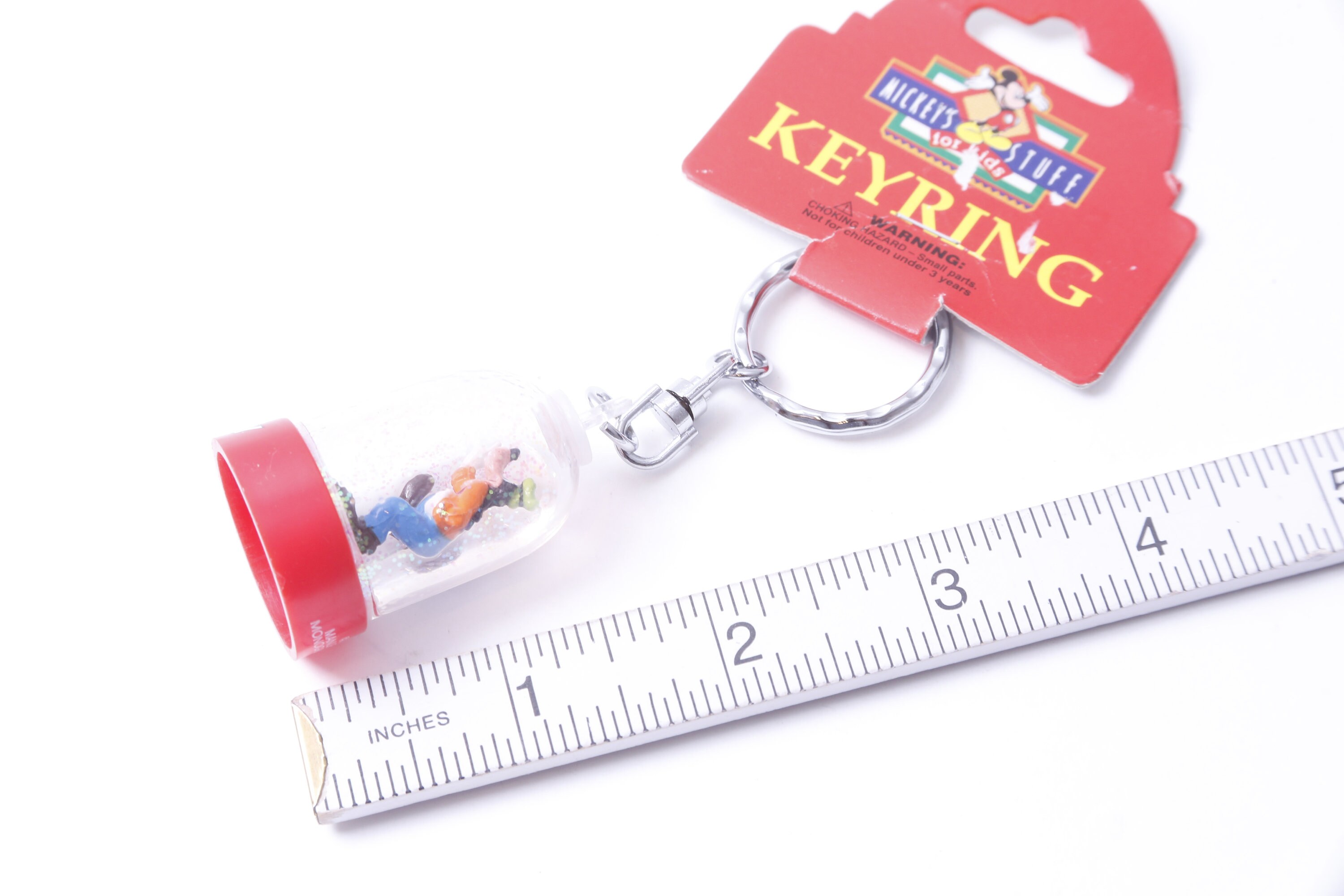 Disney Goofy Transparent Cap Snow Keychain Key Ring Key - Etsy UK