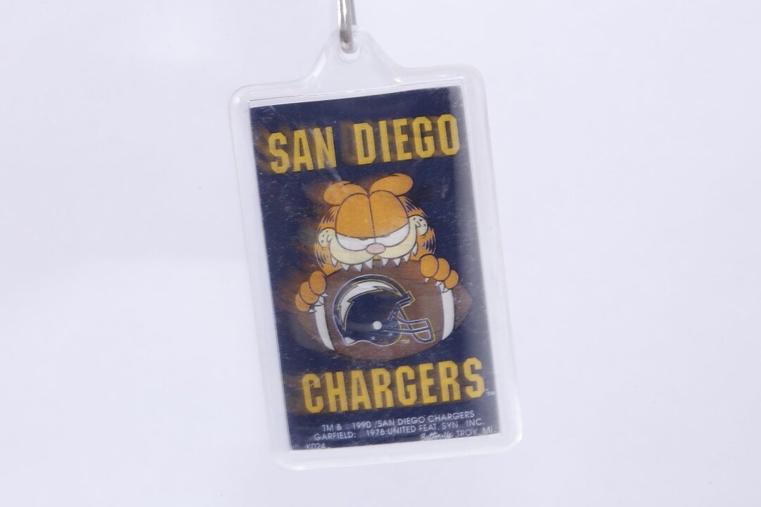 Garfield, San Diego Chargers, Helmet, NFL, Football, Sports, Button-up ...