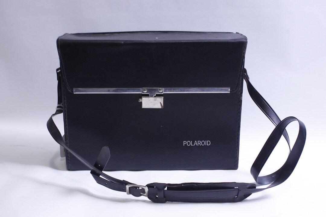 Polaroid, Camera Case, Black, Synthetic Leather, Shoulder Bag ...