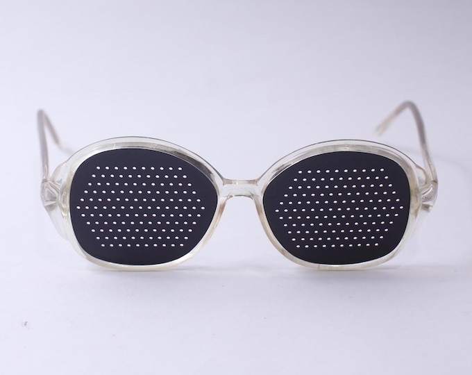 Pinhole Glasses, Sight Correction, Stenopeic Glasses, Perforations ...