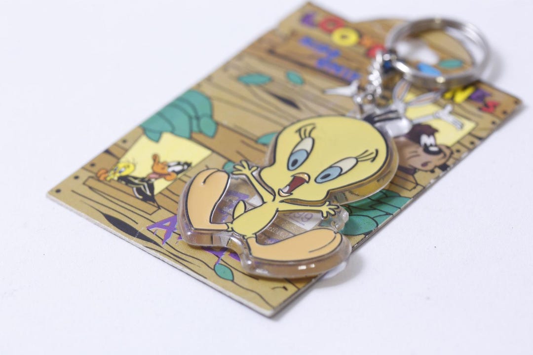 Looney Tunes, Tweety Bird, 1995, Plastic, 90s Vintage, Keychain ...