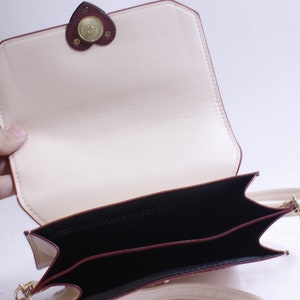 Light Pink, Square Purse, Heart Buckle, Flap, Shoulder Bag, Crossbody ...