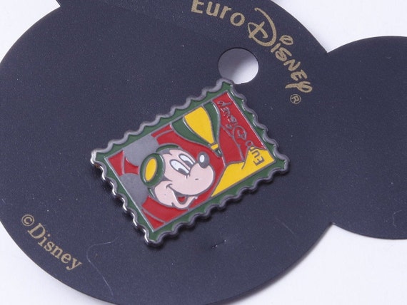 Euro Disney, Mickey Mouse, Post Stamp, Figure, Metal,… - Gem
