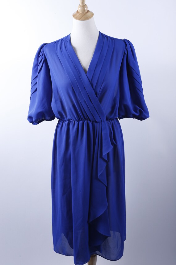 Vintage royal blue flowy - Gem
