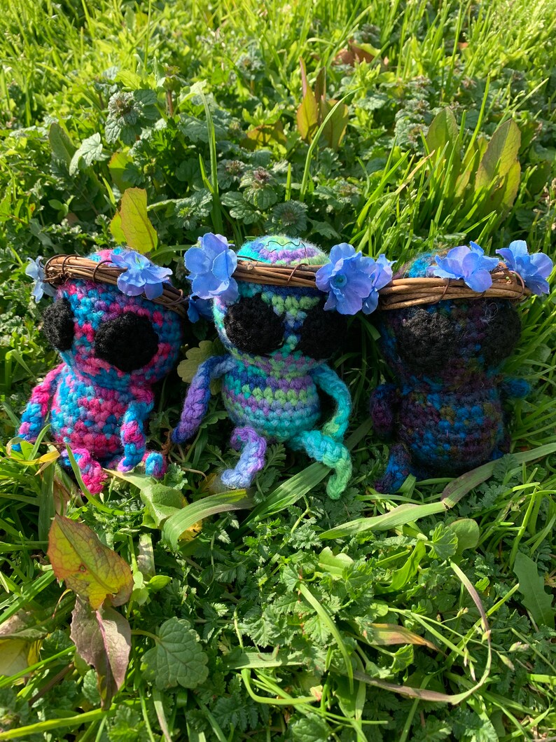 Nayiabird's Prayer Doll | Crochet Doll, Opalite Heart, Crystal Heart ...