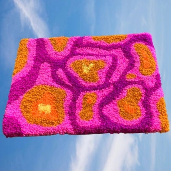 Punch Needle Rug - Etsy