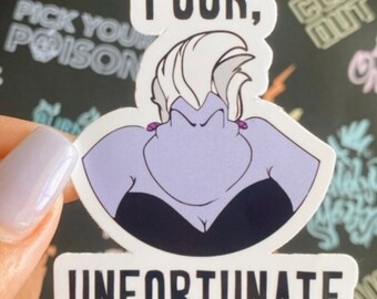 Ursula Sticker - Etsy