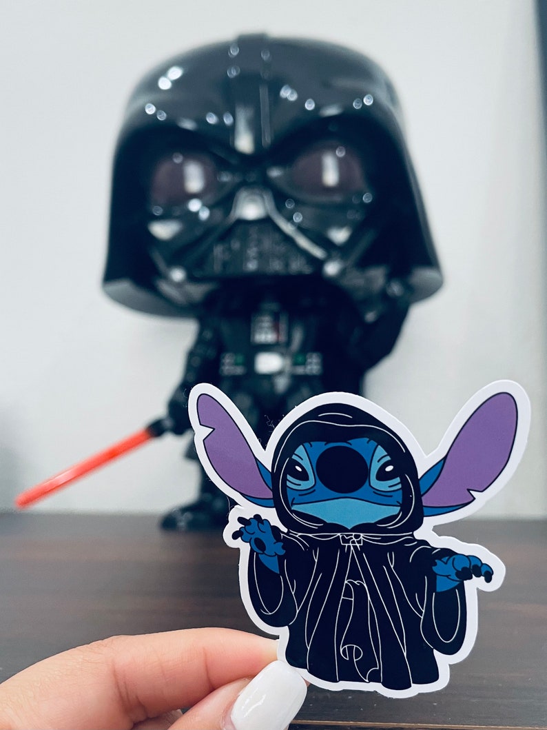 Emperor Stitch Star Wars Sticker - Etsy