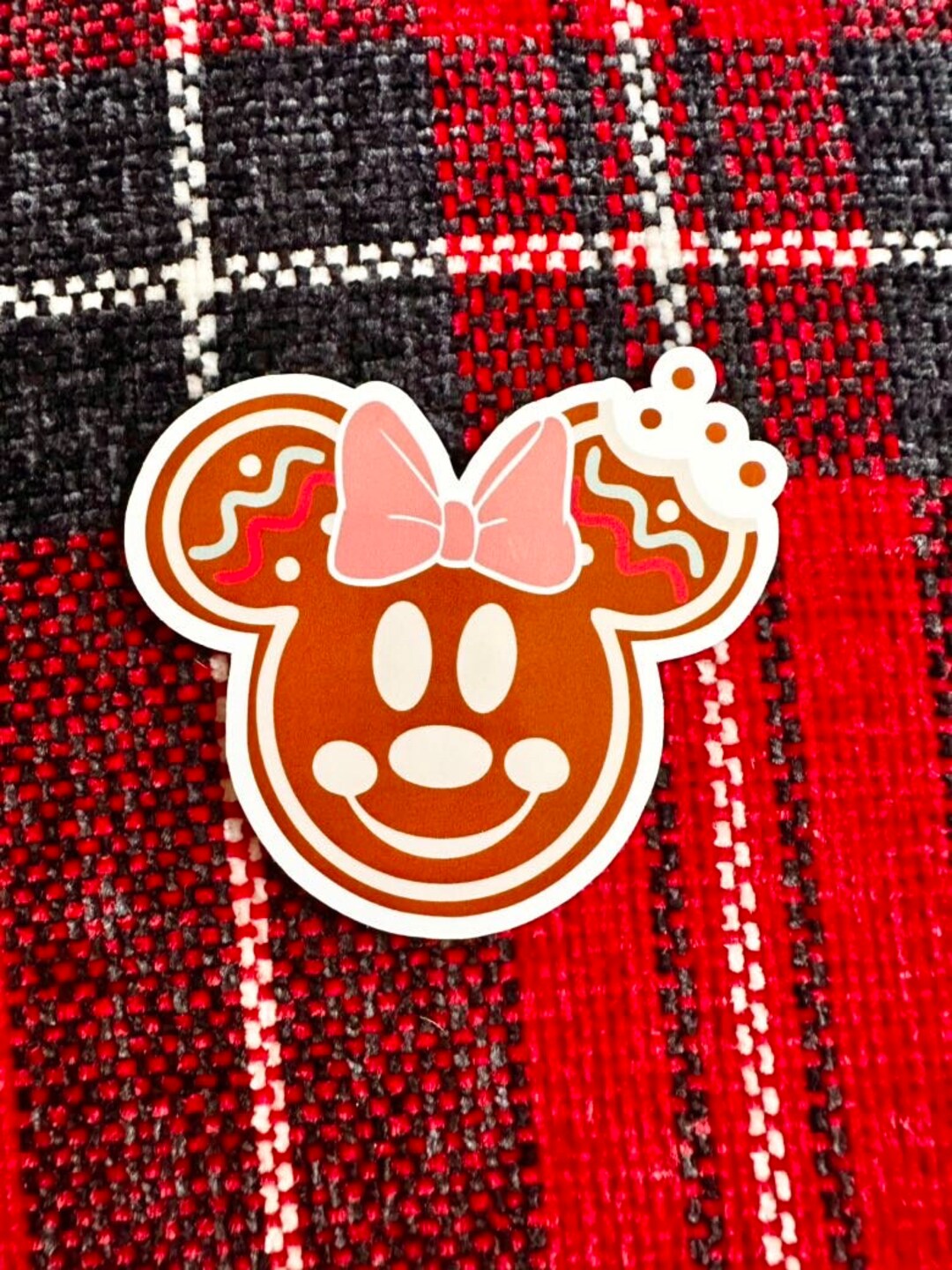 Minnie Mouse Christmas Cookie - Etsy