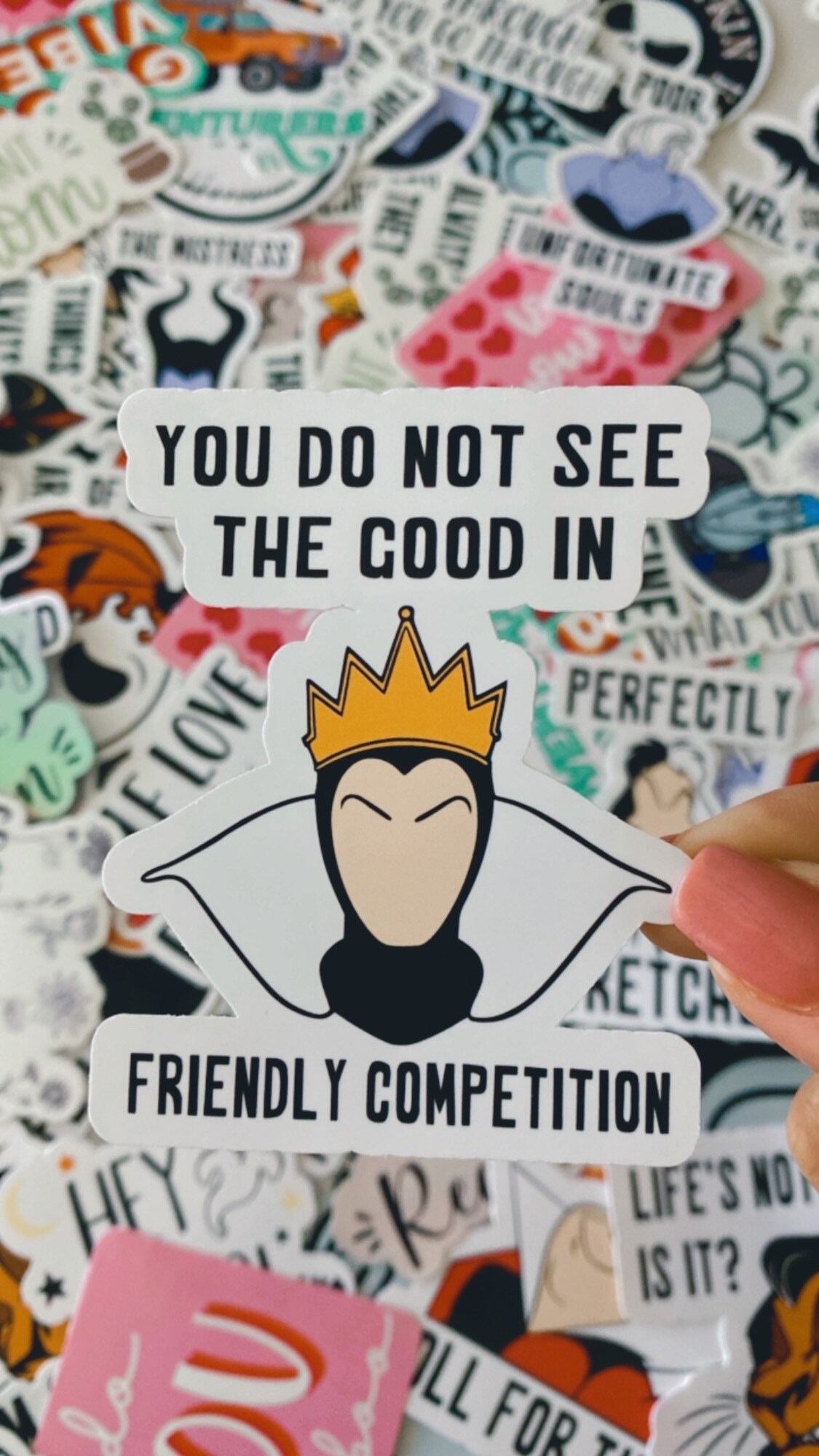 Disney Villain Evil Queen Sticker - Etsy