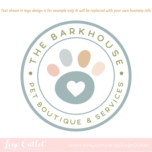 Pet Logo - Etsy