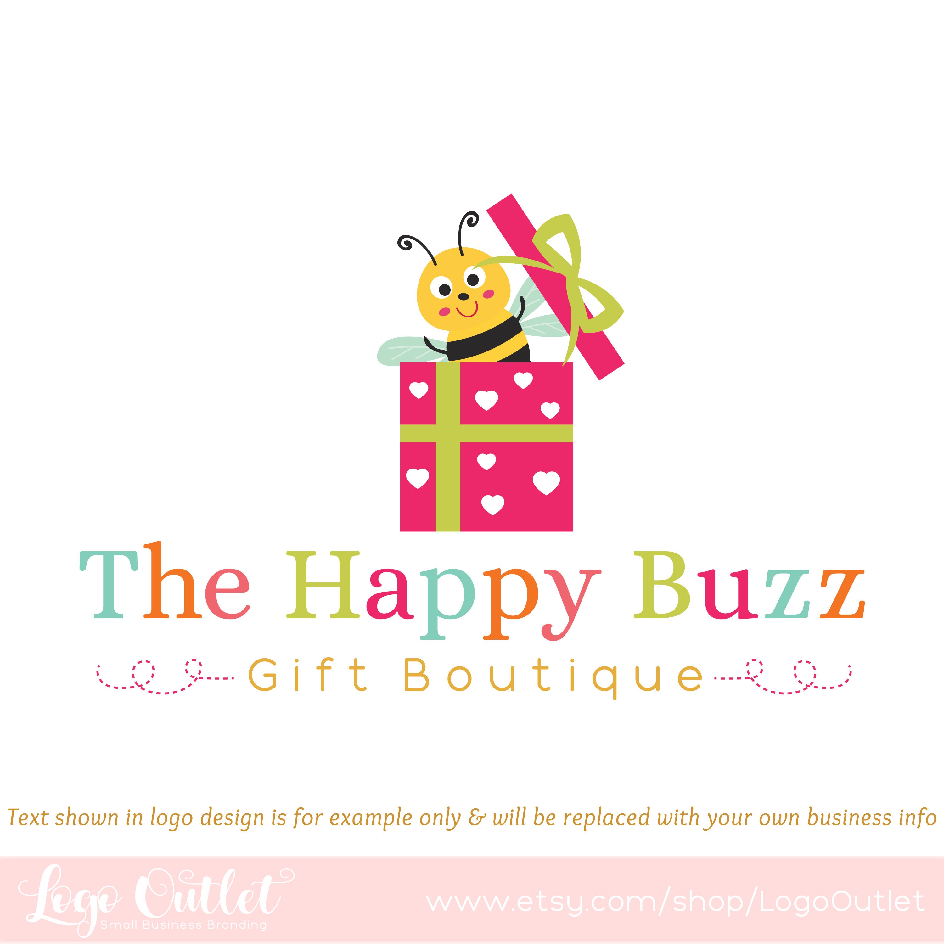 Stationery Design & Templates Sweet Mouse & Friends Premade Logo Design ...