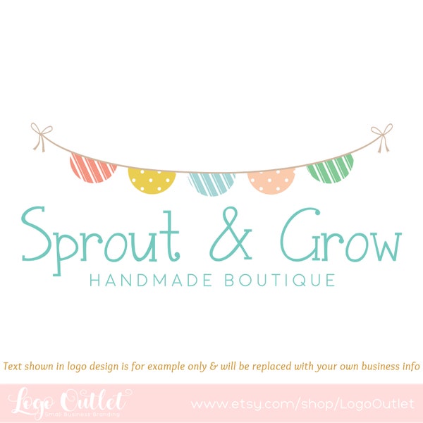 Bunting Logo - Etsy