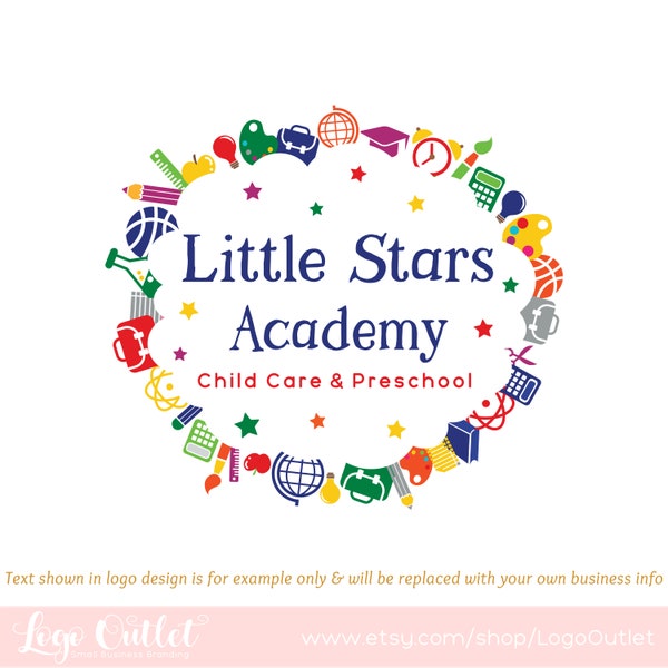 Daycare Logo Design - Etsy