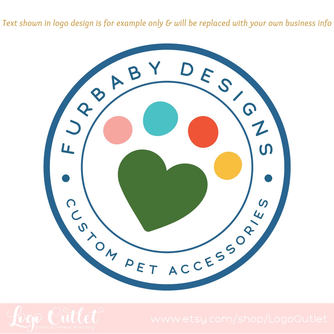 Pug Logo Design & Blog Header Web Print Watermark Files Perfect for Pet ...
