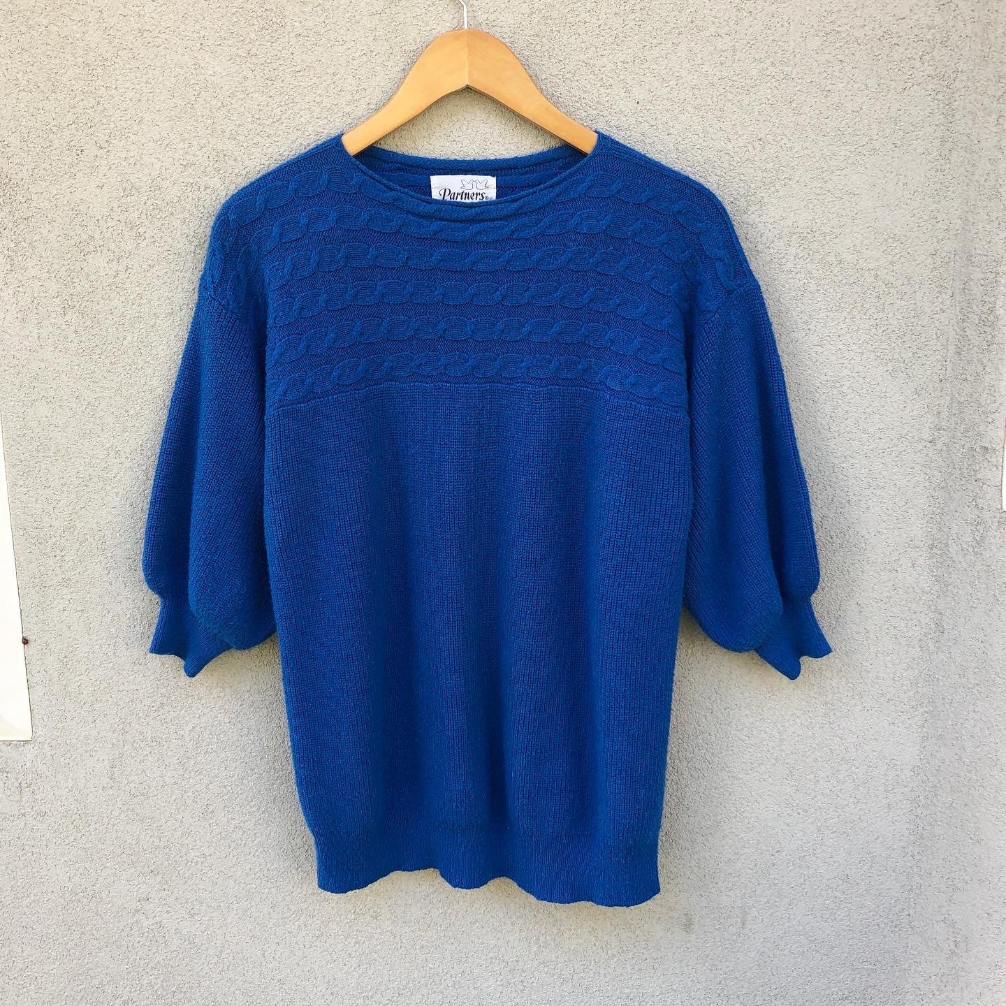 Royal Blue Partners Vintage Sweater - Etsy
