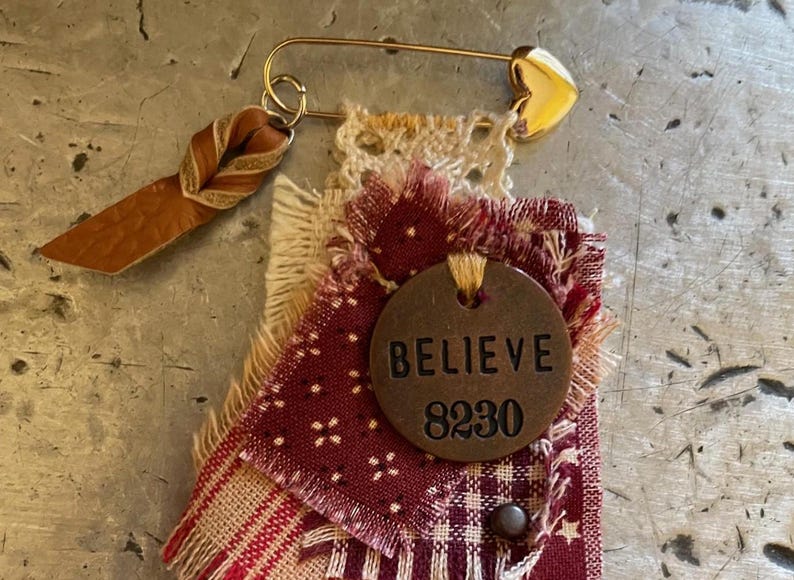 FREE SHIPPING: Textile Brooch, Art Pin, Mixed Media Brooch, Jacket ...