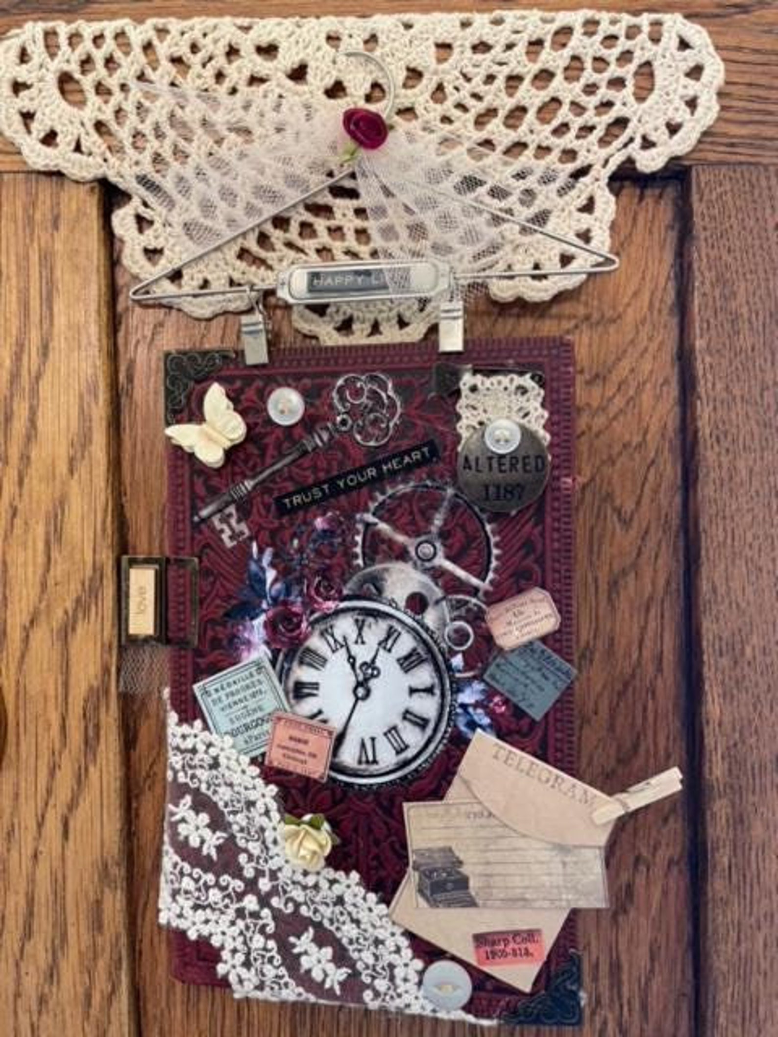 FREE SHIPPING: Altered Book Covers, Book Art, Book Lovers, Book Gift ...