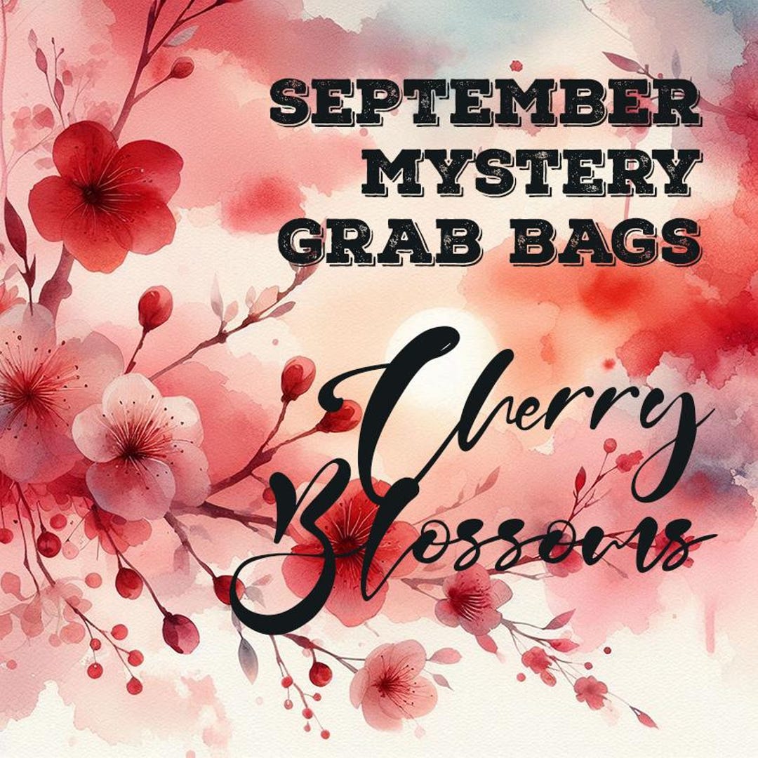 September 2024 MYSTERY GRAB BAGS Cherry Blossoms Planner Stickers Mini ...