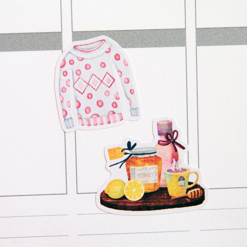 Winter Planner Stickers I Love Sweater Weather Stickers | Etsy
